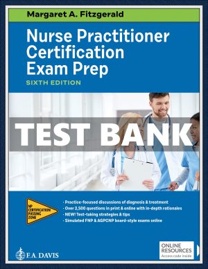 Nurse Practitioner Certification Exam Prep 6th Edition Fitzgerald Exam ...